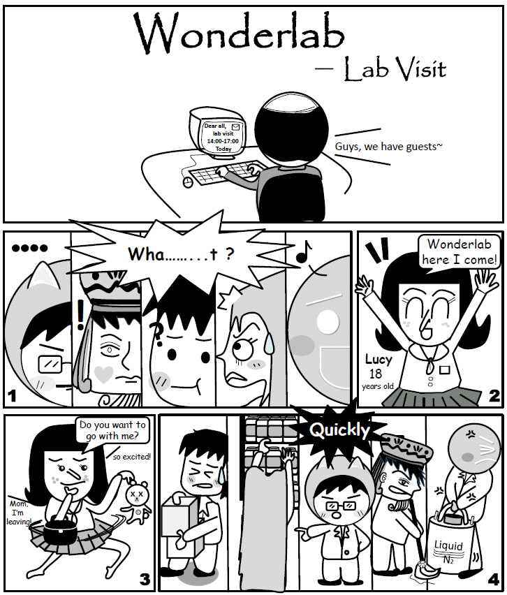 Wonderlab Comic — Lab Visit :: ChemViews Magazine :: ChemistryViews