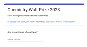 Who Will Win the Wolf Prize 2023? - ChemistryViews