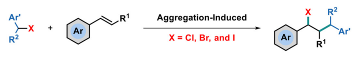 Alkene Insertion into Carbon–Halogen Bonds Enabled by Aggregation ...