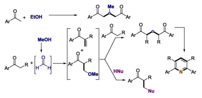 Renewable Ethanol and Methanol Used for the Synthesis of 1,5-Diketones ...