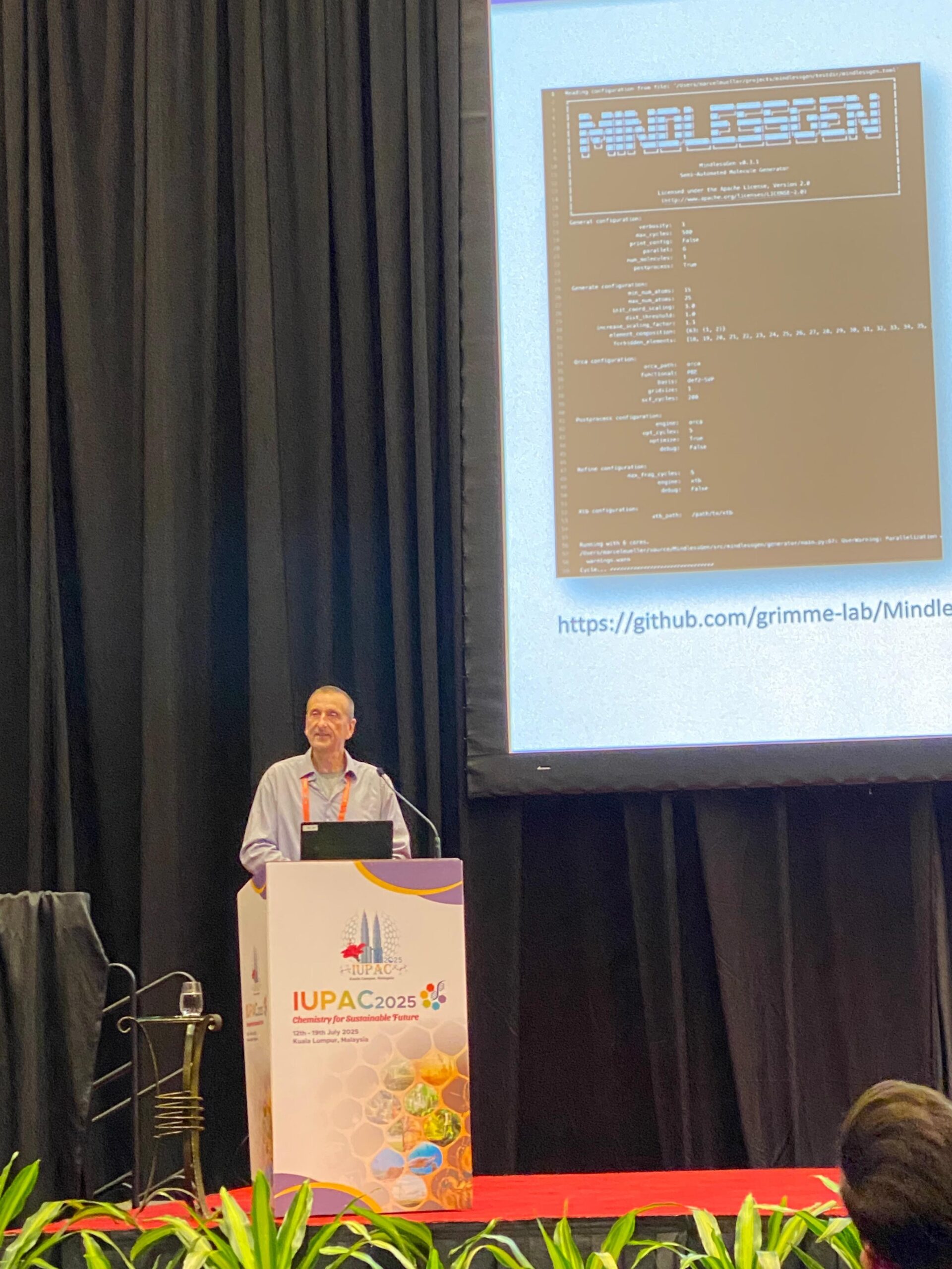 2025 Chemistry Europe Award Presented to Stefan Grimme at IUPAC Opening Ceremony - ChemistryViews
