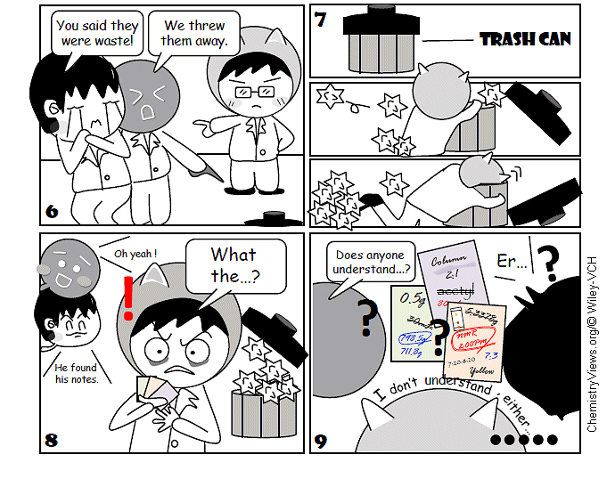 Wonderlab Comic – Lab Journal - ChemistryViews